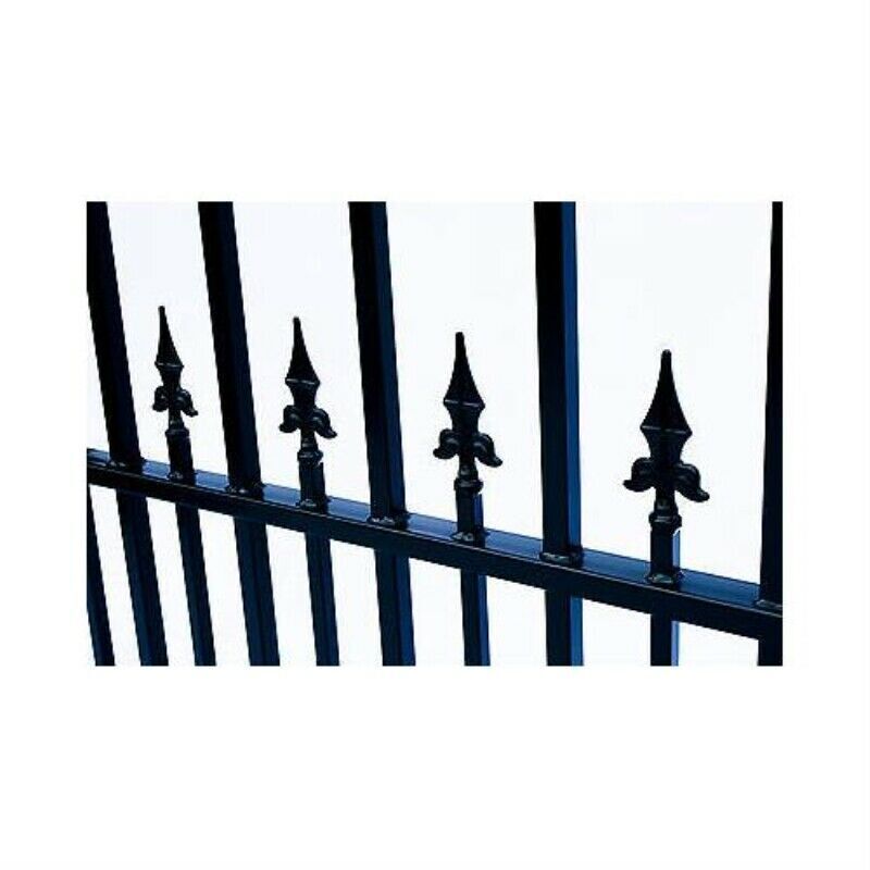 Garden Pedestrian Gate 5x4' Feet Munich Style Ornamental Wrought Iron ...