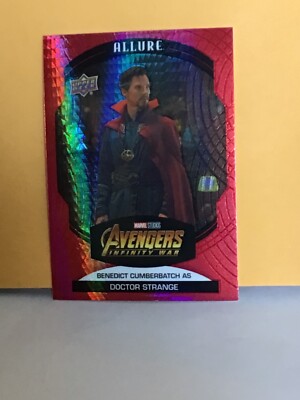 BENEDICT CUMBERBATCH AS DOCTOR STRANGE #77 RED PRISM - 2022 MARVEL ...