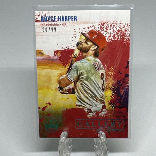 Bryce Harper #/99 2021 Panini Diamond Kings Gallery of Stars Phillies ...