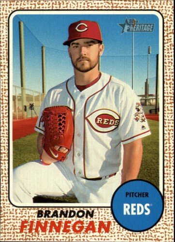 2017 Topps Heritage Baseball Card #75 Brandon Finnegan | eBay