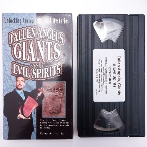 Fallen Angels Giants & Evil Spirits VHS Perry Stone Demons Christian ...