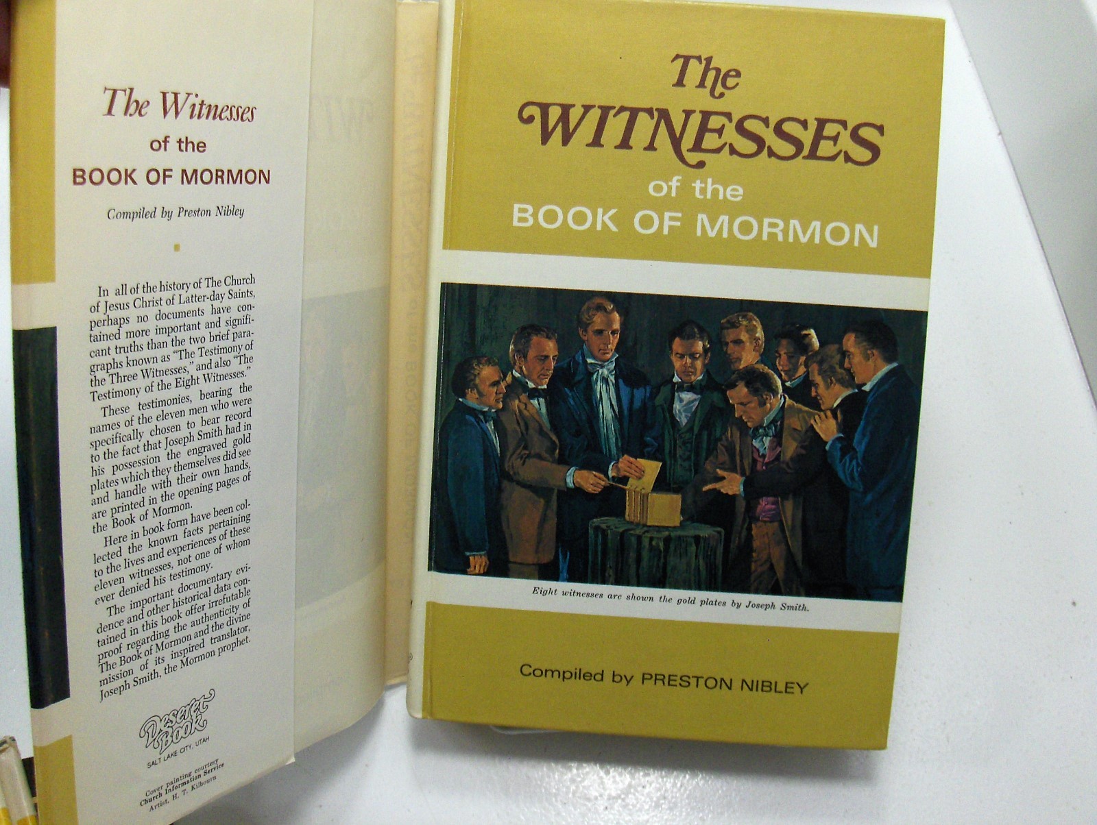 THE WITNESSES OF THE BOOK OF MORMON Their Vision Testimony ...