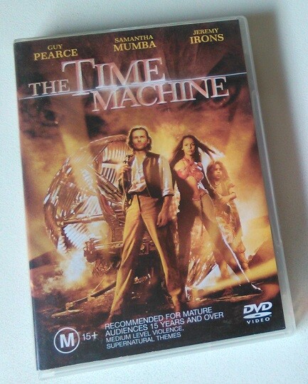 THE TIME MACHINE dvd RARE OOP guy pearce REGION 4 samantha mumba 2002 ...