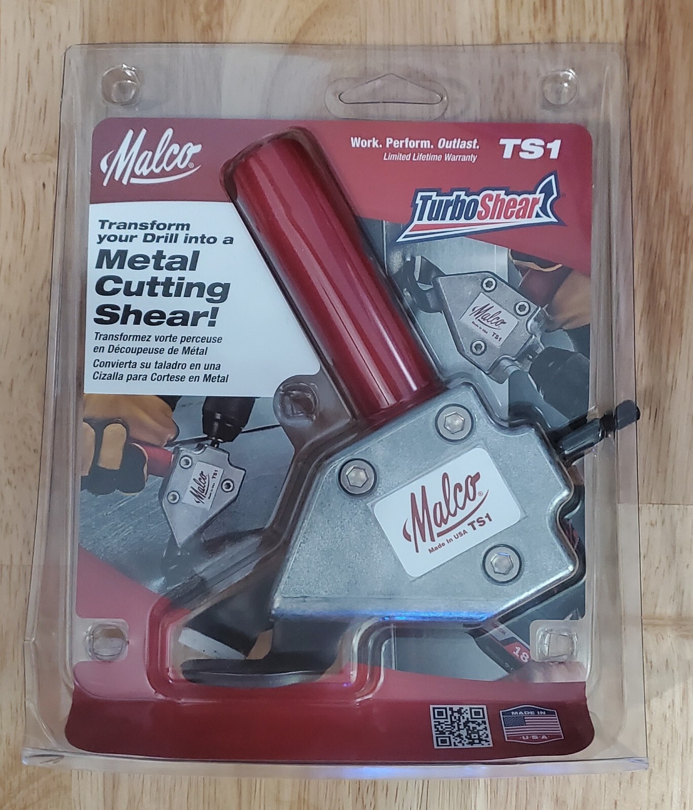 Malco Turbo Shear TS1 Transform Drill into a | Grelly USA