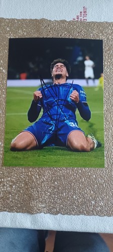MARC GUIU - CHELSEA - HAND SIGNED GOAL CELEBRATION PHOTO WITH PROOF | eBay