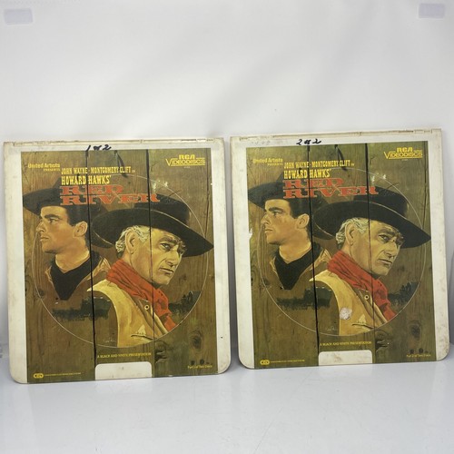 CED VIDEODISC RED RIVER John Wayne Montgomery Clift Joanne Dru 1948 2 ...
