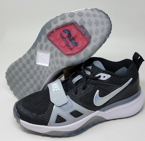 Nike Mens Size 7 Air Zoom Diamond Elite Turf Baseball Shoes Black ...