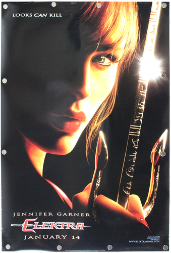Elektra 2005 Double Sided Original Movie Poster 27"x40" | eBay