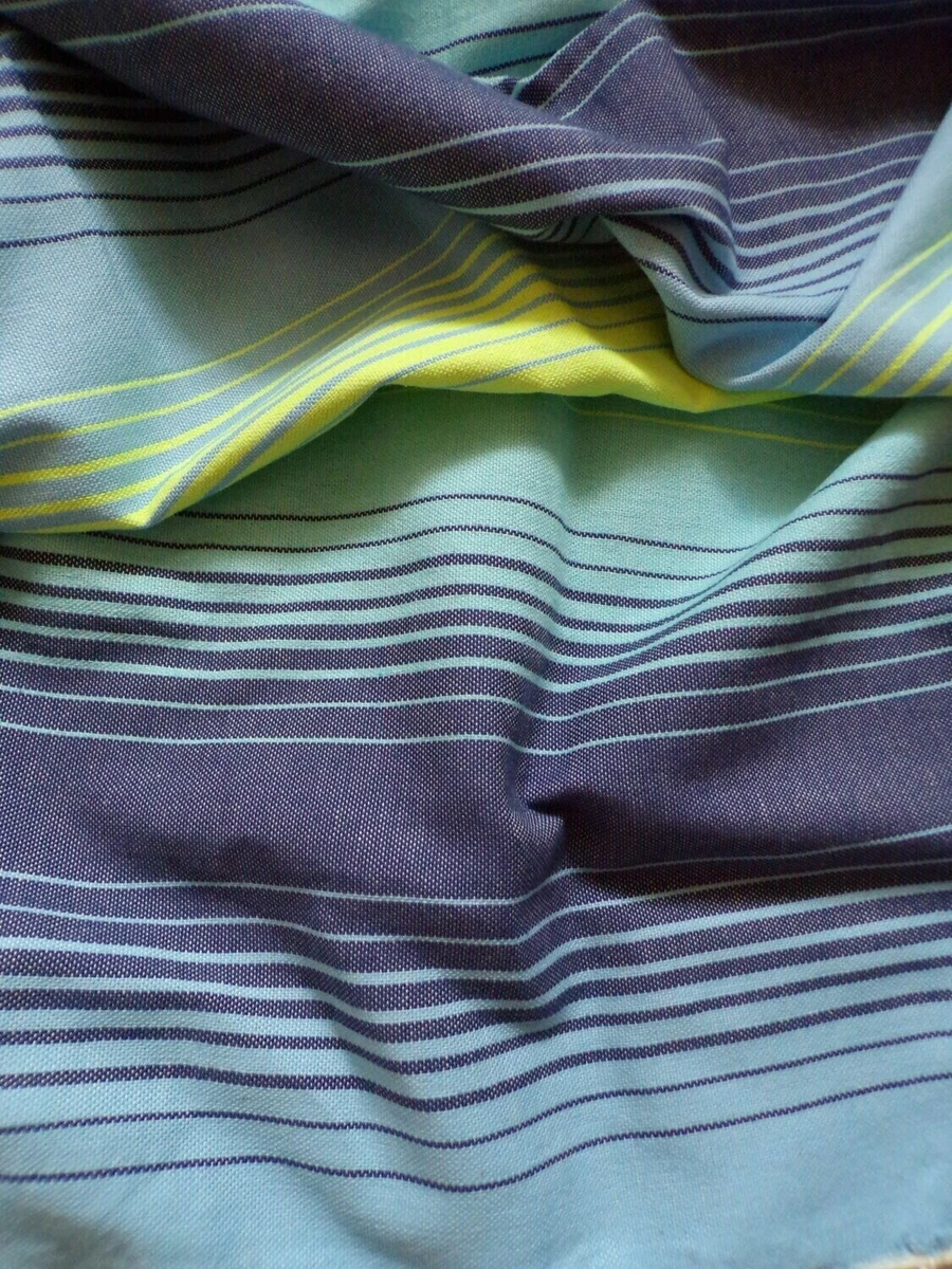 Neon Colored Striped Towels