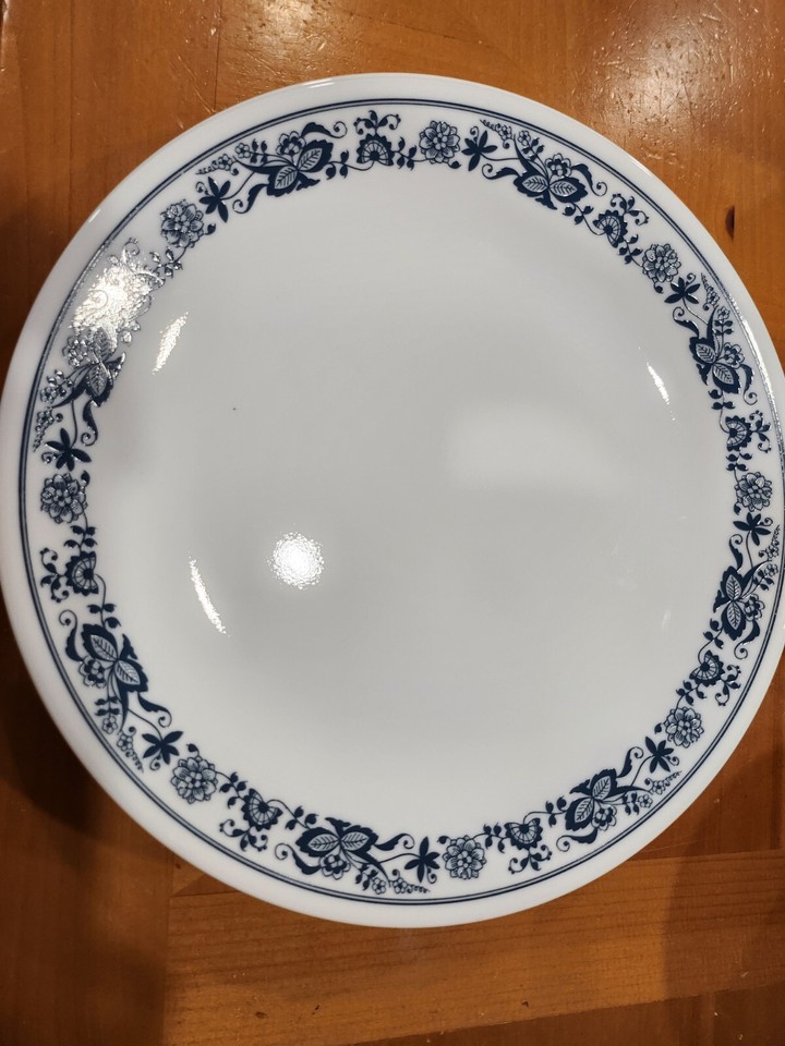 Vintage Pyrex Corelle Old Town Blue Onion Dinner Plate Bowl Cup Saucer ...