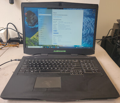 DELL ALIENWARE 17 I7-4700MQ@2.40 GHZ 16GB RAM 500Gb SSD Nvidia GF 765m ...