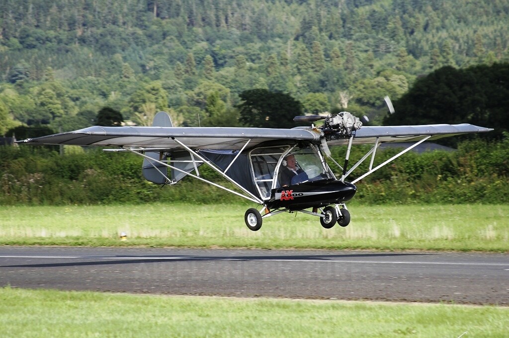 Cyclone AX2000 Microlight Airplane Desktop Kiln Wood Model Small Free ...