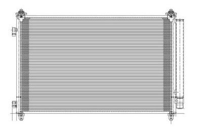 NEW A/C CONDENSER FITS MAZDA CX-9 2007-2015 TK21-61-480 TD1161480A ...