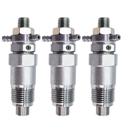3X Fuel Injectors 3974254 For Kubota V1702 D1402 V1902 Engine Bobcat ...