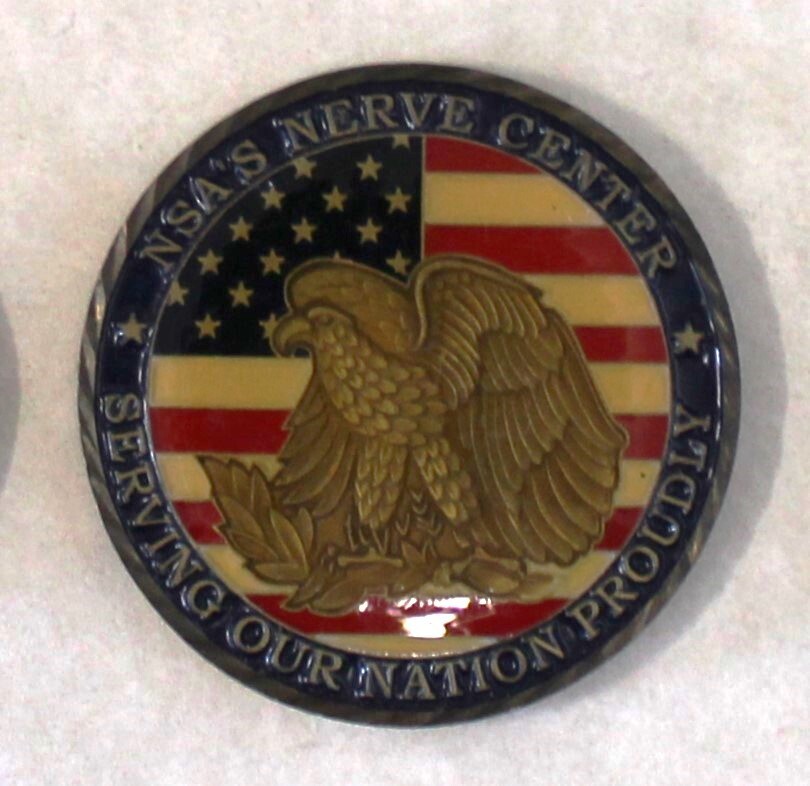 NSA Security Operations Center NSOC 30th Anniversay 1972-2002 Challenge ...