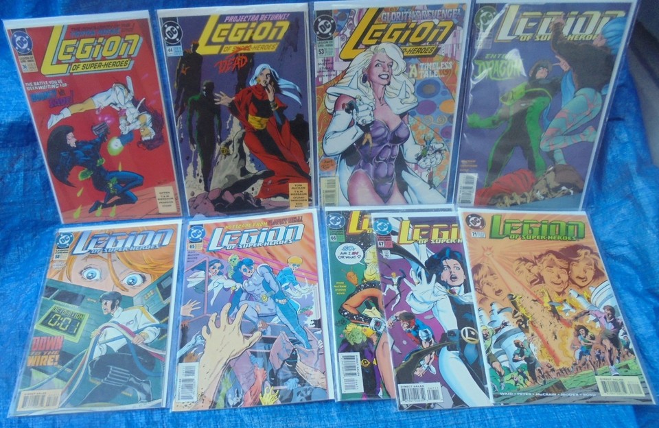 DC Comics Legion Of Super-Heroes 1989 Series 25 Issue Lot 0 1 2 7 8 14 ...