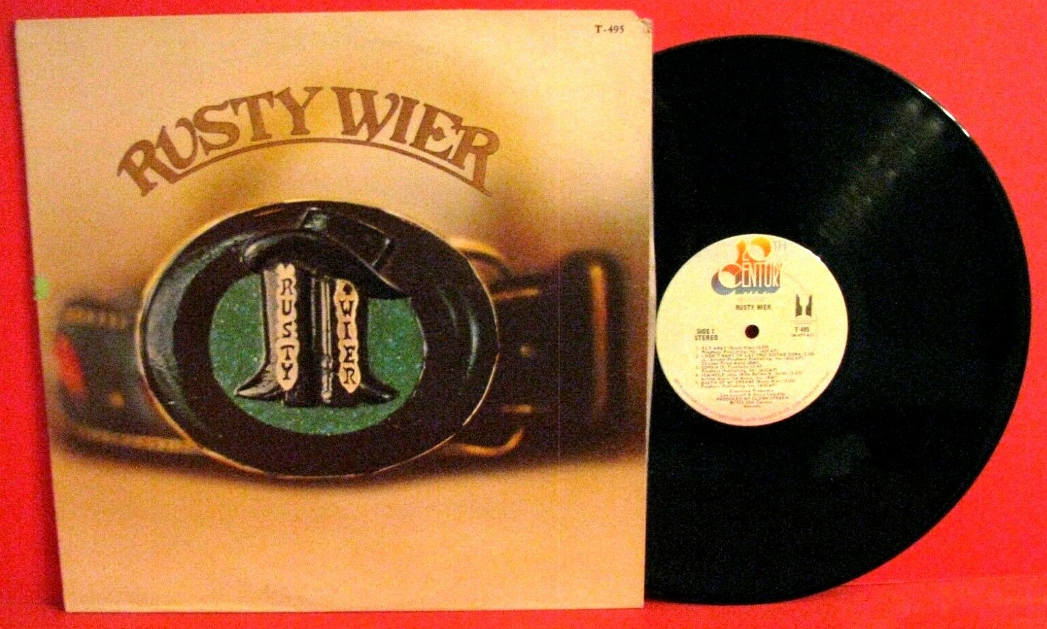 RUSTY WIER~RUSTY WIER LP (20th Century T-495) Roots Rock Free Shipping ...
