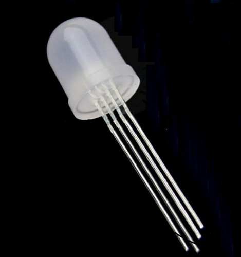 5 pcs NEW PL9823 F8 8mm LED round RGB LED P9823 chipset inside Full ...