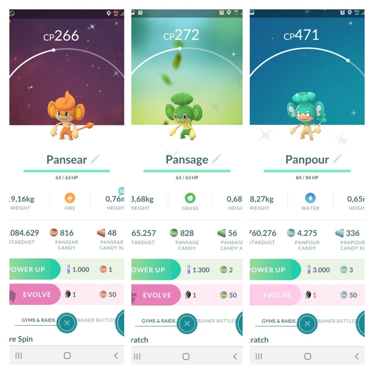 Pansear Pokemon Go Pansear | XY | TCG Card Database