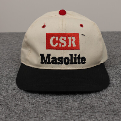 CSR Masolite Hat SnapBack Adjustable White Youngan Cap Build With Block ...