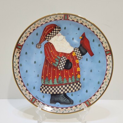 Royal Doulton Franklin Mint Heirloom - A Christmas Greeting Plate by ...