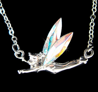 AB Tinkerbell made with Swarovski Crystal Tinker Fairy PIXIE ANGEL ...