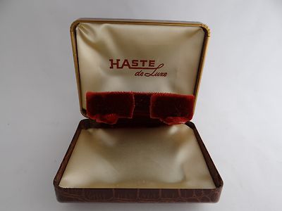 Haste Ladies Watch Box Vintage 1950's | eBay
