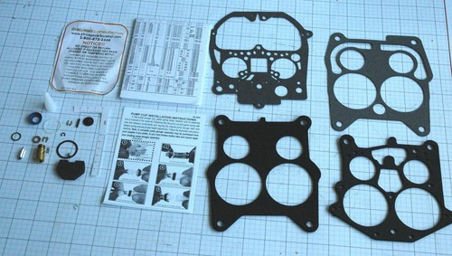 1968 69 CARB KIT 4 BARREL Q-JET PONTIAC & GTO FIREBIRD 8 CYL 350" 400 ...