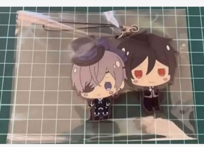 Black Butler Ciel Sebastian Rubber Strap | eBay