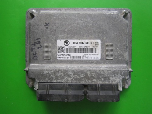 ECU Engine Control Unit Skoda Octavia 1.6 06A906033NT 5WP40788 SIMOS ...