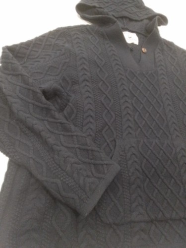 Birdwell Beach Britches Sweater Men XL Blue Merino Wool Fisherman ...