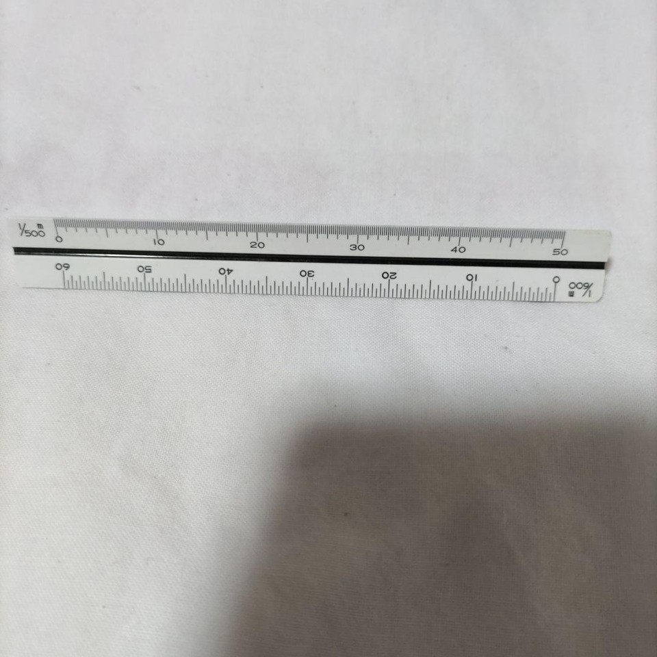 Triangular Scale Ruler 10Cm Drafting Tool Instrument Stationery ...