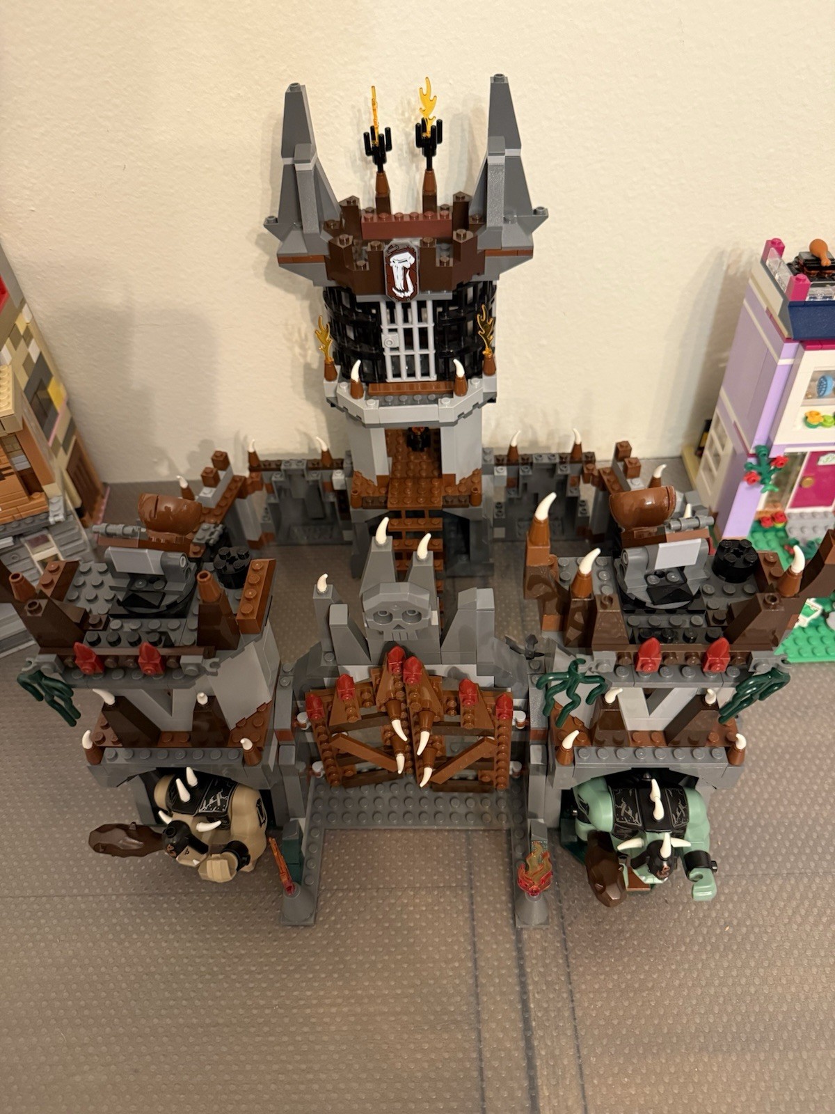 Retired LEGO Castle Trolls Mountain Fortress 7097 & 7079 | eBay