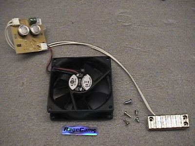 12V DC HEATER BLOWER MODULE KIT for CCTV CAMERA HOUSING'S 12vDC 12 Volt ...