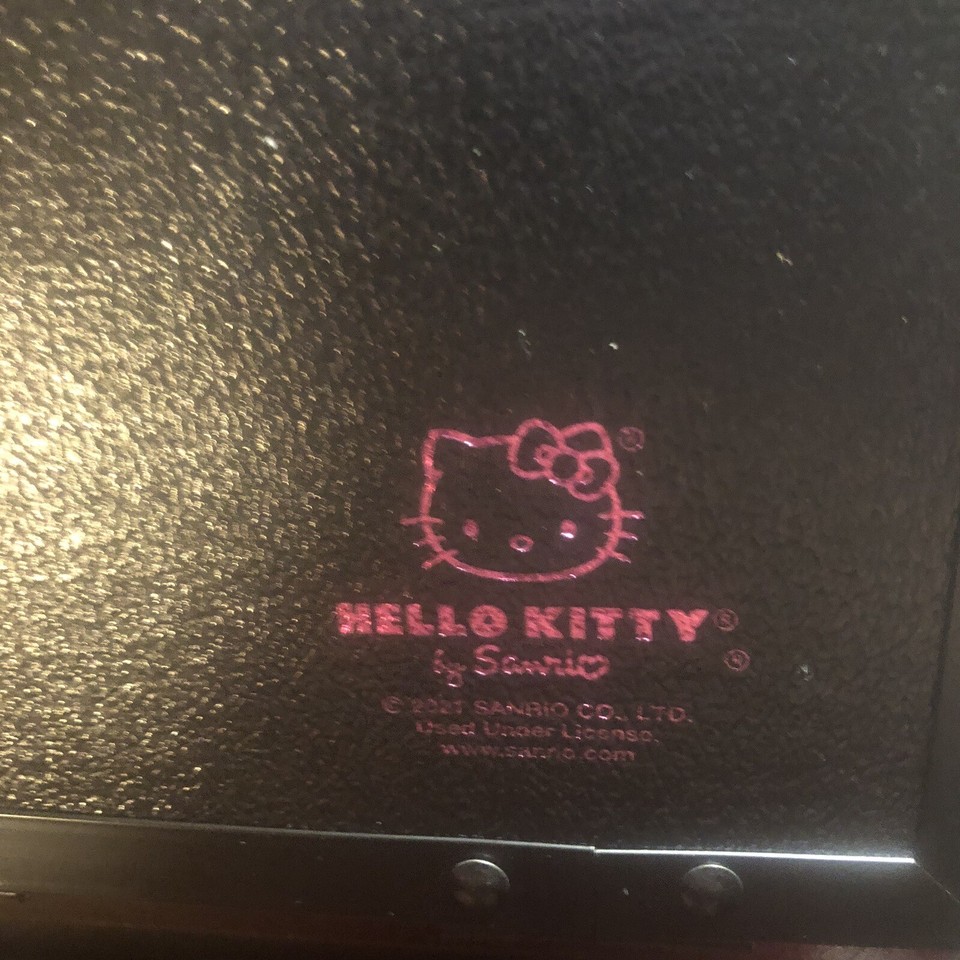 Sanrio Hello Kitty x Impressions Slay Cube Pink Leopard Travel Makeup ...