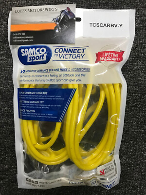 Yellow SAMCO Carby Hose Kit suit YAMAHA WR250F WR450F YZ250F YZ450F etc ...
