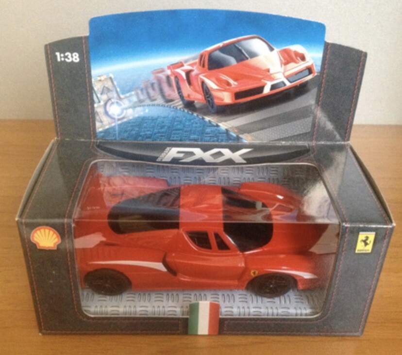 Modellino Ferrari FXX collezione Shell V-Power scala 1:38 | eBay