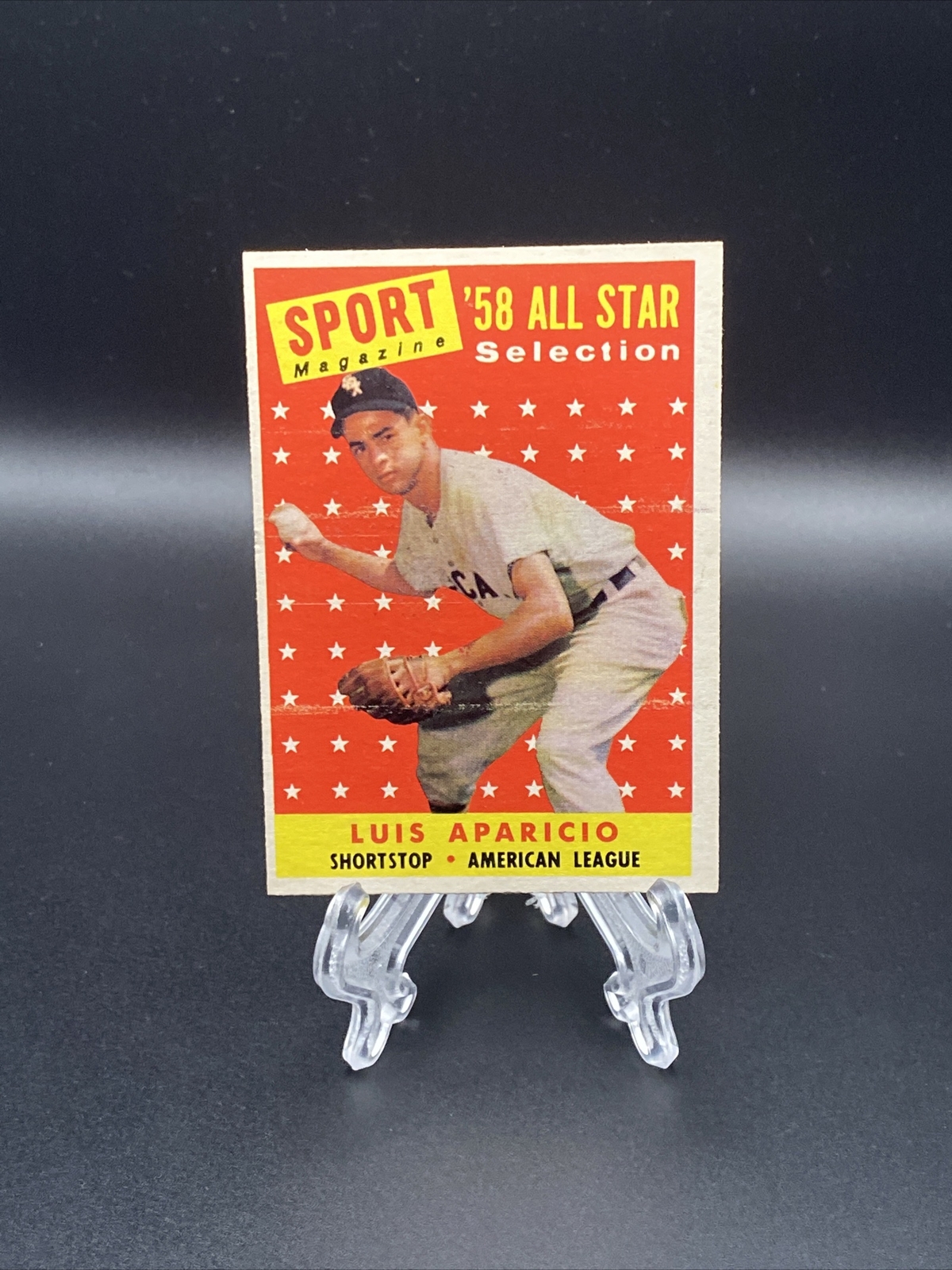 1958 Topps Baseball LUIS APARICIO All Star Chicago White Sox #483 ...