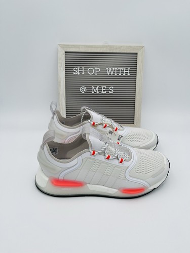 Adidas Originals Men's NMD_V3 GX2089 Running Shoes White Black Red | eBay