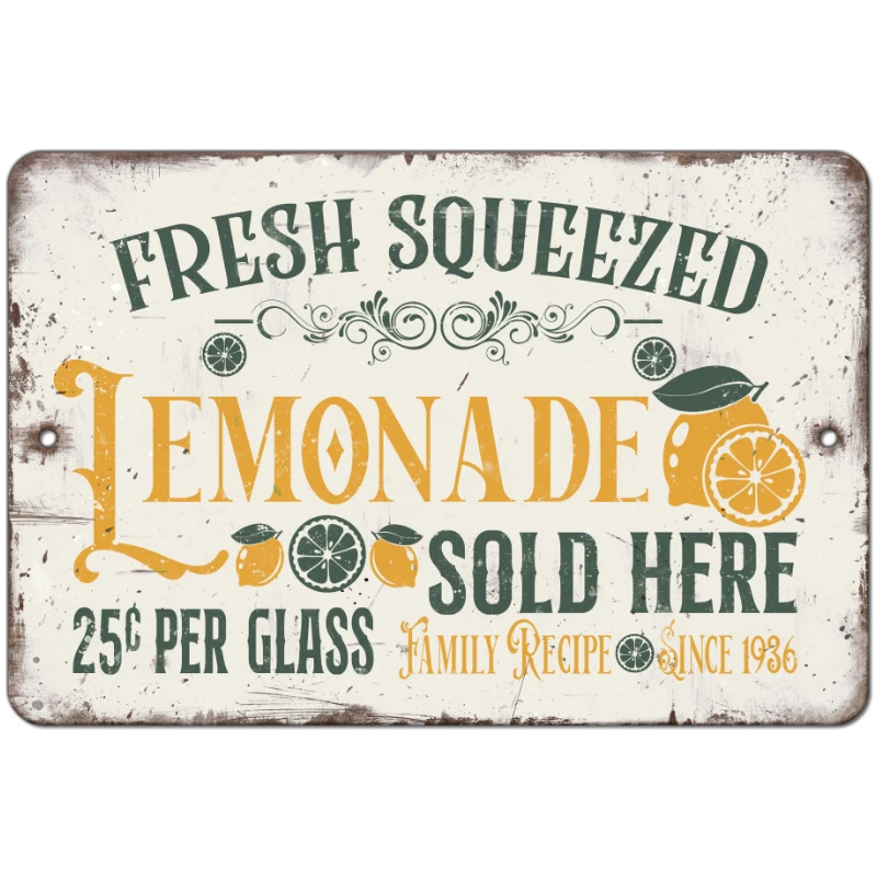 Lemonade Stand Sign 25