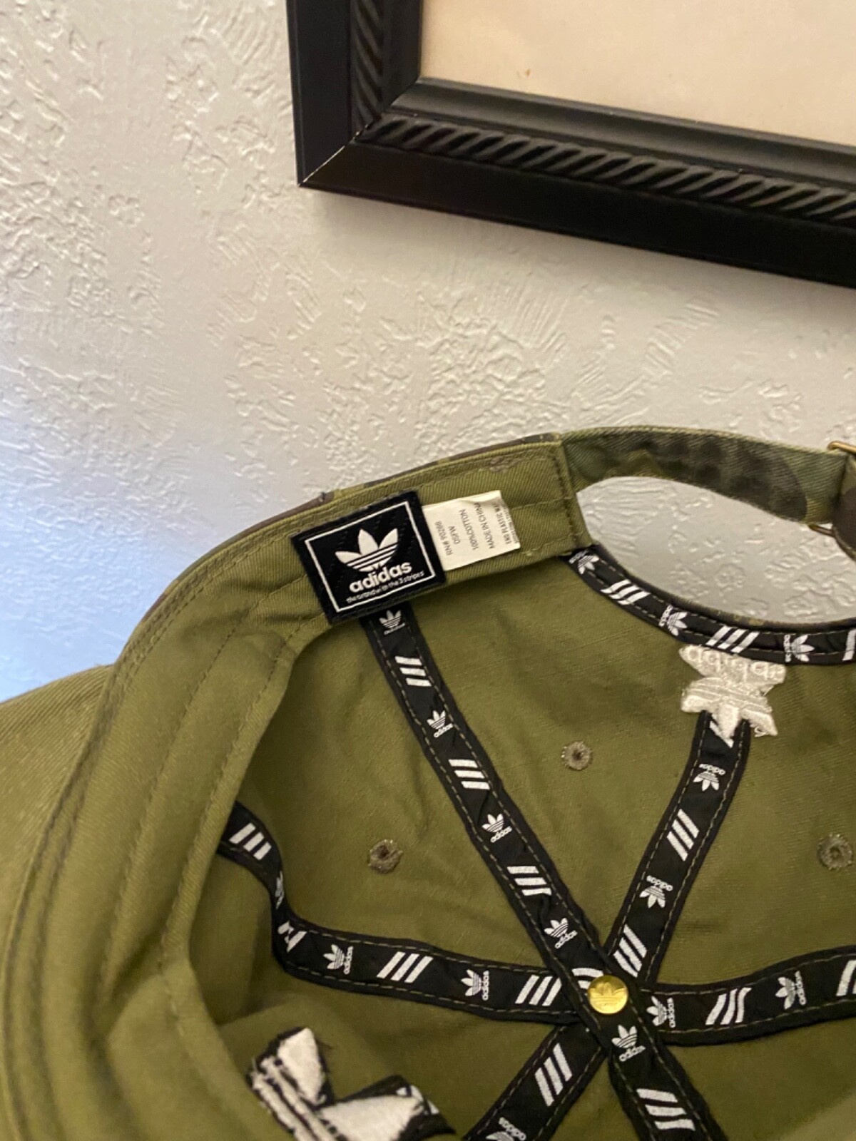 Adidas Originals Trefoil Logo Military Army Green Cam… - Gem