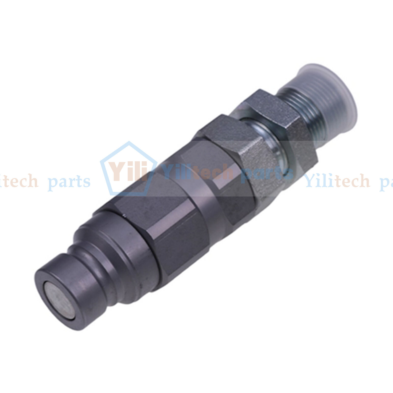Male Flat Face Quick Coupler 193-8334 For Caterpillar CAT 416F 907H 247 ...