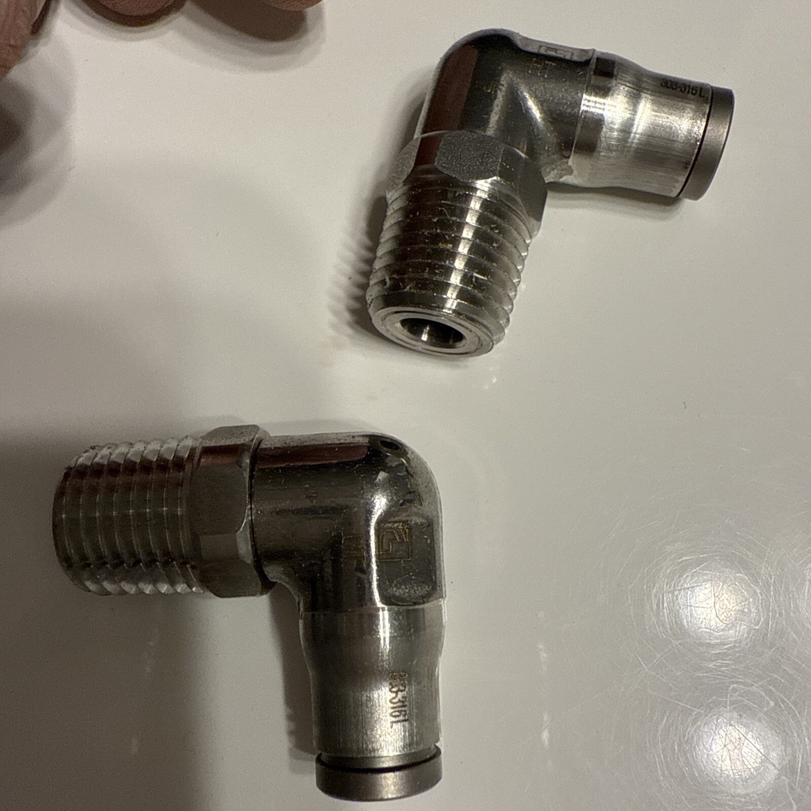 Parker Legris 169pls-4-4 316L Stainless 90 Degree Push-lok Fitting for ...