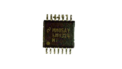 National Semiconductor LMV324 gen purpose op amp SOIC-14 IC -USED ...