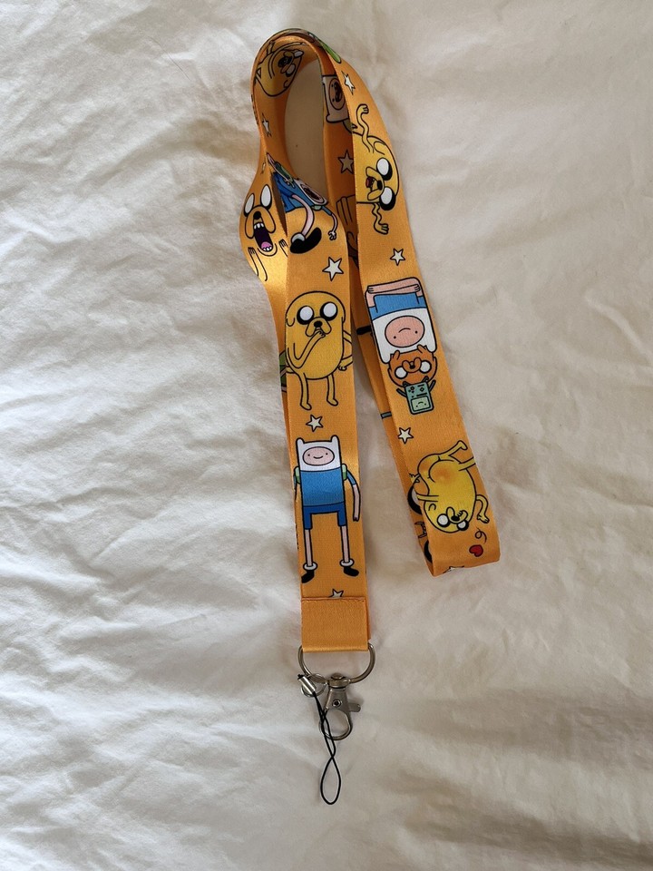 Adventure Time Themed Lanyard For Keys, ID, Nurses ID, School, Work And ...