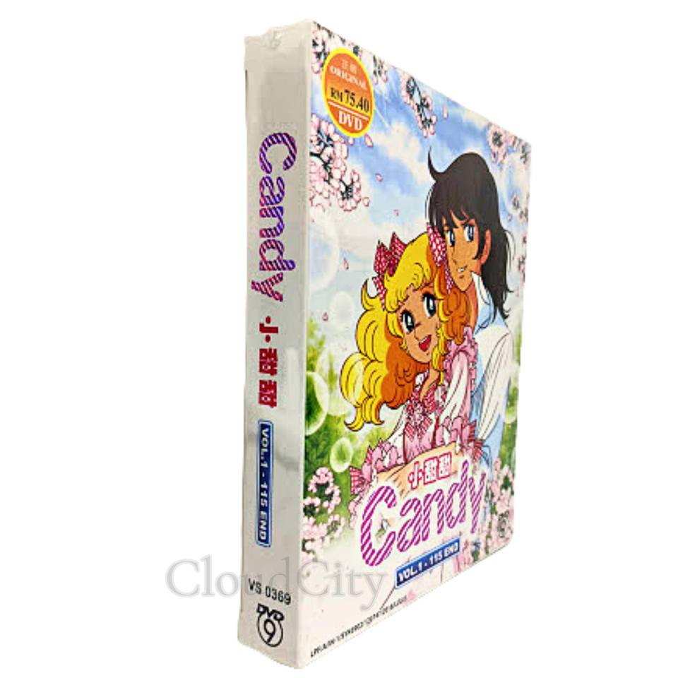 Anime DVD Candy Candy Vol.1-115 End English Subtitle Anime Japanese ...