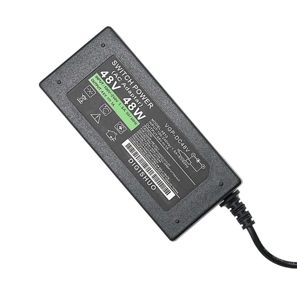 Transformer AC 110V To DC 48V 1/2/3/4/5A Power Supply Adapter For LED ...