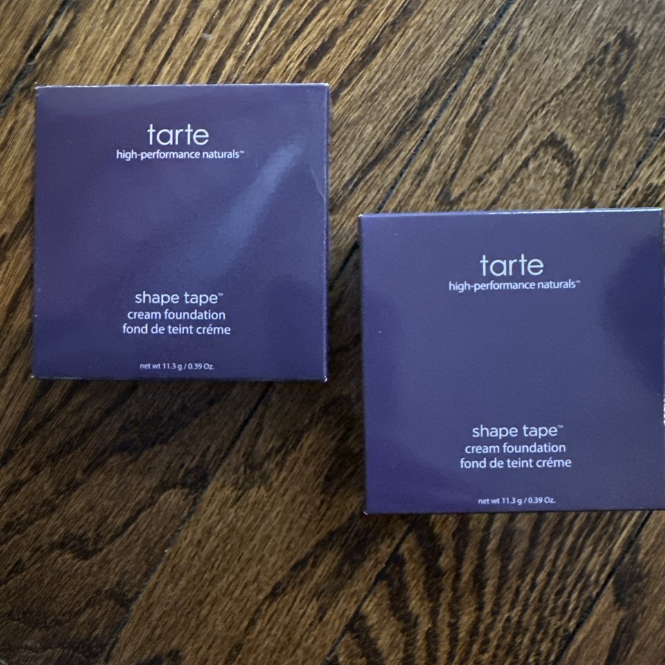 TWO Tarte Shape Tape Powder Found 22n Light Neutral NEW IN BOX FREE ...