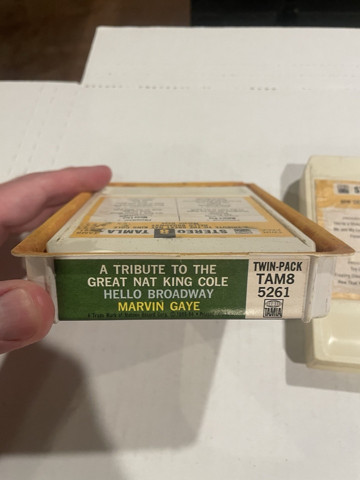 Marvin Gaye Bundle Lear Jet Flat Pak Flatpak 8 Track one tub | eBay