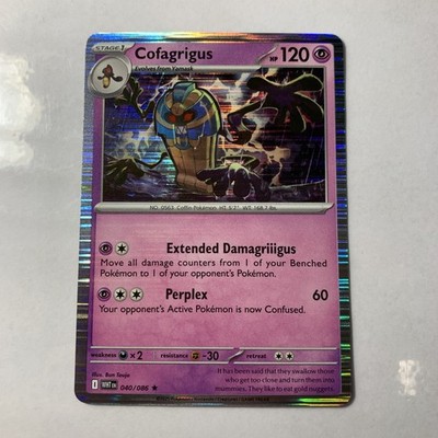 Cofagrigus Pokémon TCG - White Flare - Holo - 040/086 | eBay